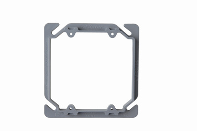 Two Gang Cover for 4-in Square Box | Wall Boxes | Electrical Boxes ...