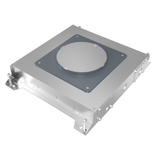 RFBA 6-Gang Round Cover Floor Box | Concrete Floor Boxes | Floor Boxes ...