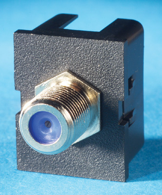 TracJack Module F Connector F/F, Black | Jacks and Modules | Copper ...