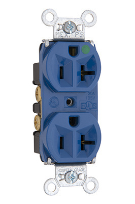 Heavy Duty Hospital Grade Compact Design Receptacles Back and Side Wire ...