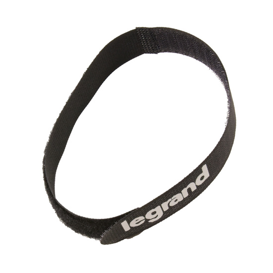 6 in Hook-Loop Strap, .625 in to 1.625 in dia. grip range, Black, Pack ...