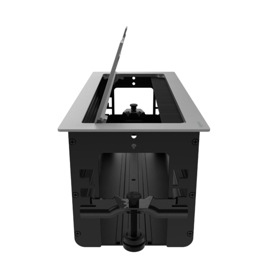 Empty Access Table Box, Aluminum | Table Boxes and Retractors ...