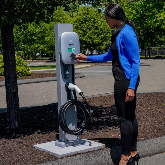 EV CHARGER PEDESTAL BASE COVER