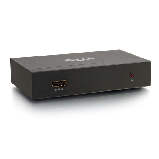 Pro HDMI® Audio De-Embedder | HDMI Adapters, Couplers & Converters ...