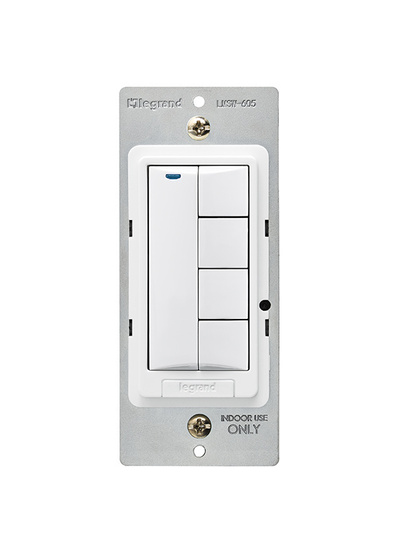 DLM Wireless 5-Button Wall Switch, White | Personal Controls | Digital ...