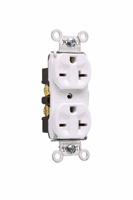 Heavy Duty Spec Grade Receptacles Back and Side Wire 20A 250V