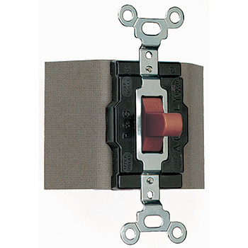 15A Single Pole, Double Throw Switch, Brown