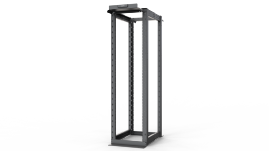 Mighty Mo 20 Dual Adjustable Base 4-Post Rack, 45 RU (7 FT), Adjustable ...