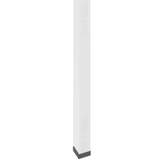 30TC-4WH - 30TC Series Blank Steel Pole (White) | Steel Tele-Power ...