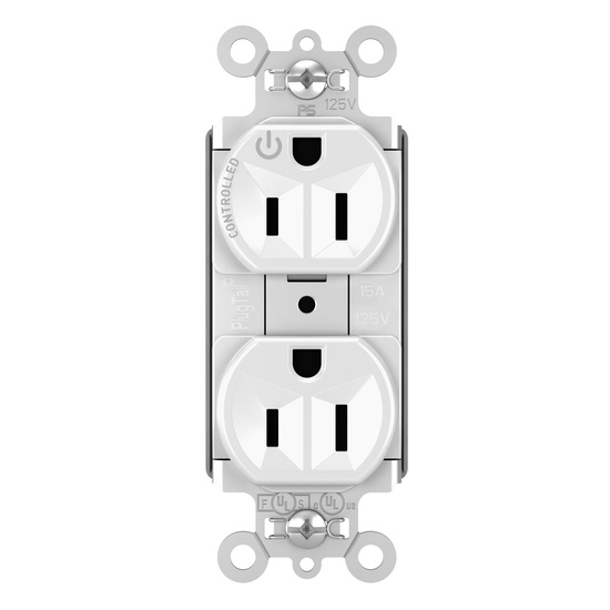 PlugTail® Tamper-Resistant Heavy Duty Spec Grade Plug Load Controllable ...