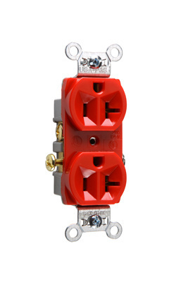 Commercial Spec Grade Receptacle Side Wire 20A 125V