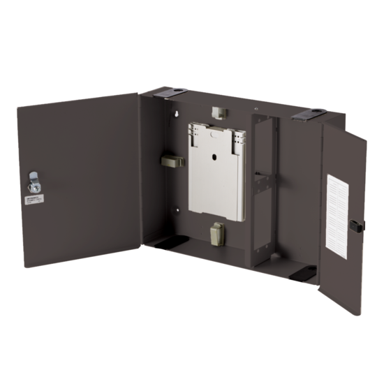 4 Panel High Density Wall Mount Fiber Enclosures | Fiber Enclosure ...
