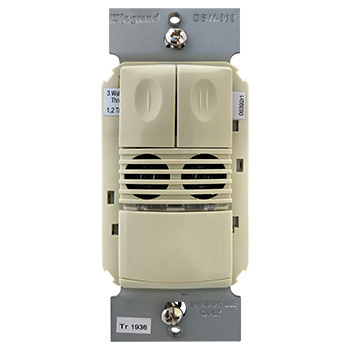 Dual Tech Wall Switch Occupancy Sensor, 120/277V, Ivory | Wall Switch ...