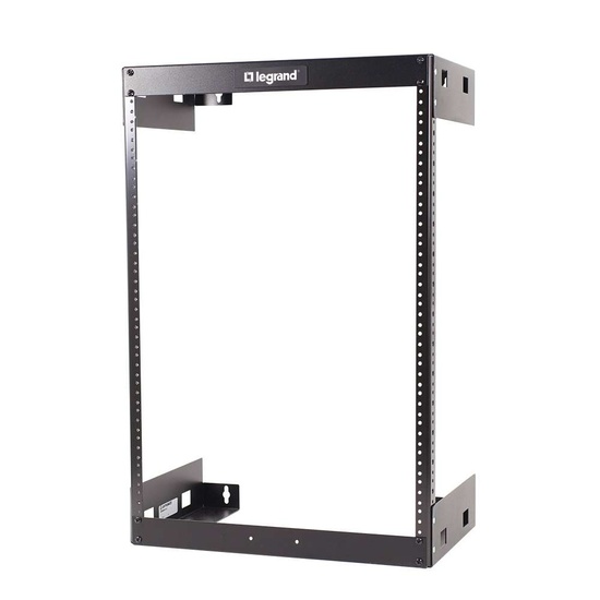 30U Wall Mount Open Frame Rack - 18in Deep (TAA Compliant) | Standard ...