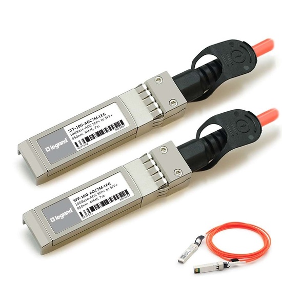 Cisco® SFP-10G-AOC7M Compatible 10GBase-AOC SFP+ to SFP+ Direct Attach ...