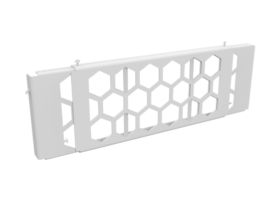 MM20 Horizontal 4-Post Front to Rear Rack Cable Manager