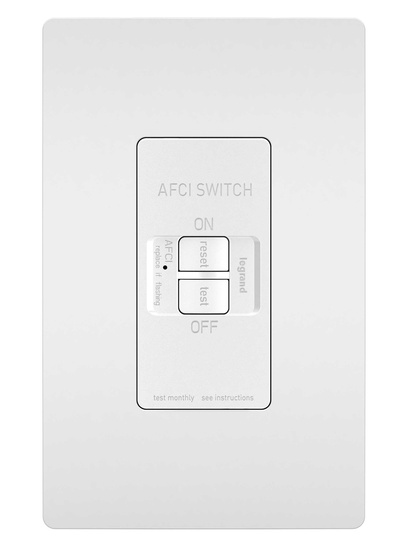 radiant Dead-Front AFCI Outlet | Legrand