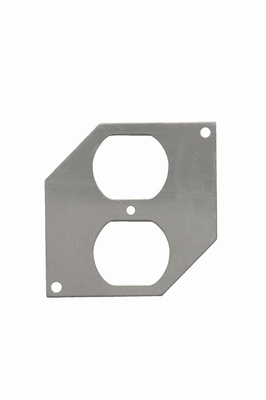 Thermoplastic, Heavy Cast Aluminum Cover Spec Grade Mounting Plate ...