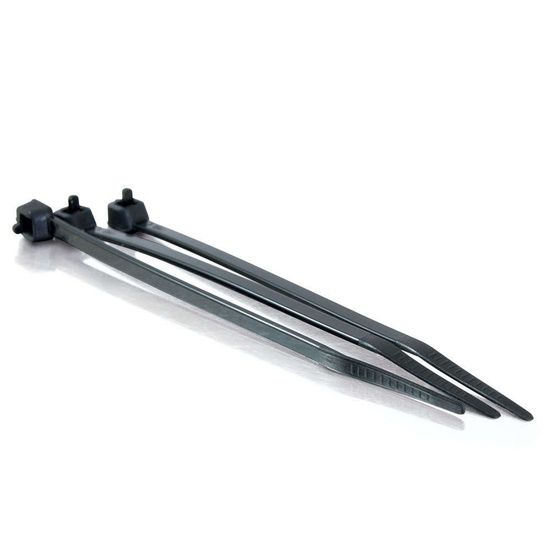 11.5in Cable Tie Multipack (100-Pack) (TAA Compliant) - Black | Wraps ...