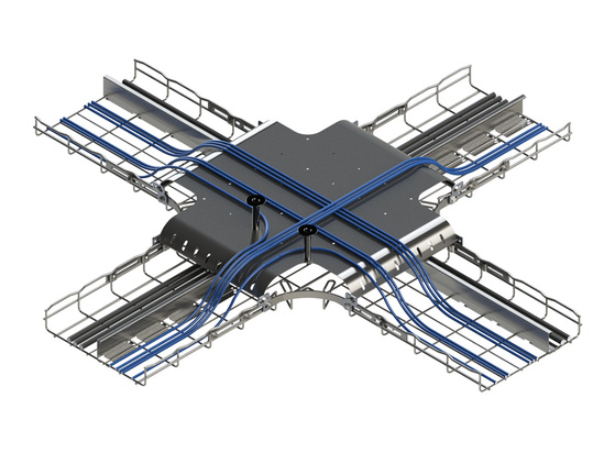 HXB600EZ - Horizontal X Bridge Kit 24'' [944981] | Wire Mesh Trays ...
