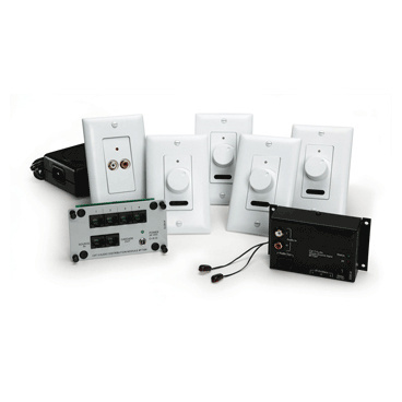 Discontinued - lyriQ™ Single Source 4-Zone Kit with Knobs, White ...