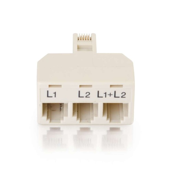 2-Line Telephone Splitter | Network Adapters & Couplers | Networking ...