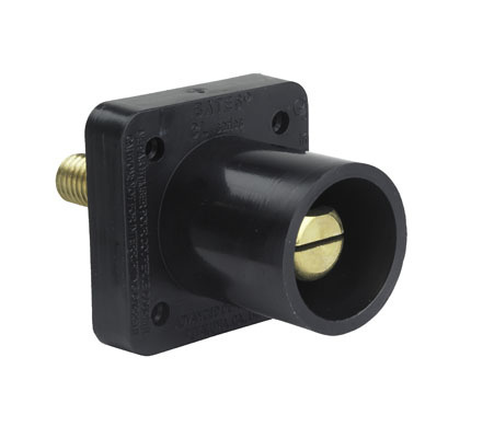 Series 16 Panel Mount, Black | Cam Type Devices | Plugs and Connectors ...