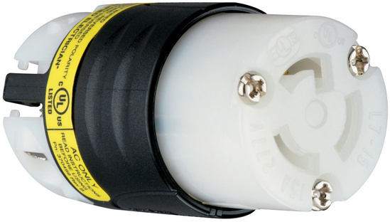 Heavy Duty Ground Continuity Monitoring (GCM) Connector, Black and ...