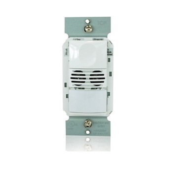 Dual Tech Wall Switch Occupancy Sensor, 347V, White | Wall Switch ...