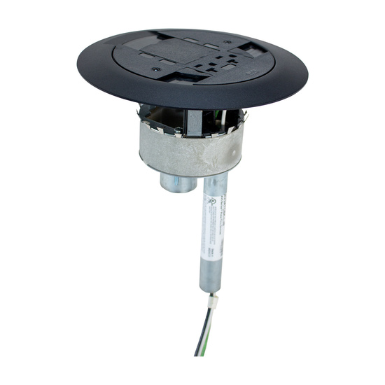 A/V FL POKE-THRU ASY/20A/BK/LJB/TC | Surface Style | Poke-Thru Devices ...
