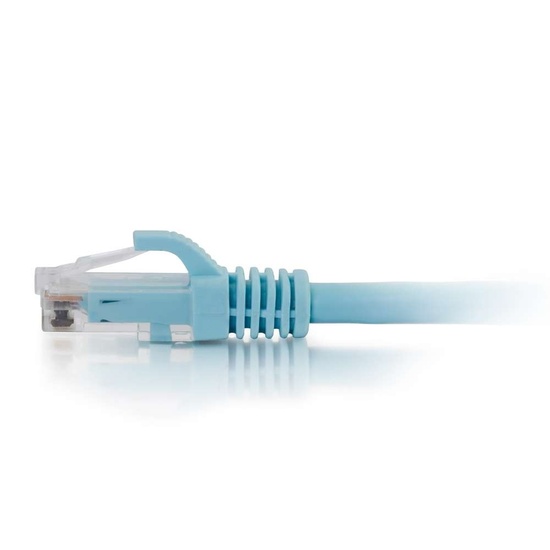 10ft (3m) Cat6a Snagless Unshielded (UTP) Ethernet Network Patch Cable - Aqua | Data Center ...