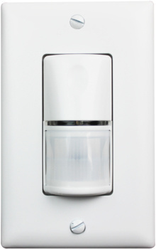 PIR Wall Switch Occupancy Sensor, 120/277V, Ivory | Wall Switch ...