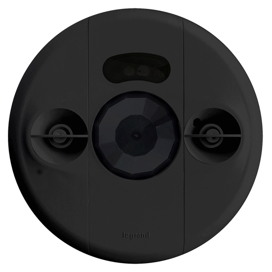 DLM Dual Tech Ceiling Mount Sensor V4, Black | Ceiling/Wall Mount ...