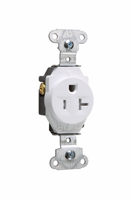 Tamper Resistant Construction Spec Grade Single Receptacles Back and ...