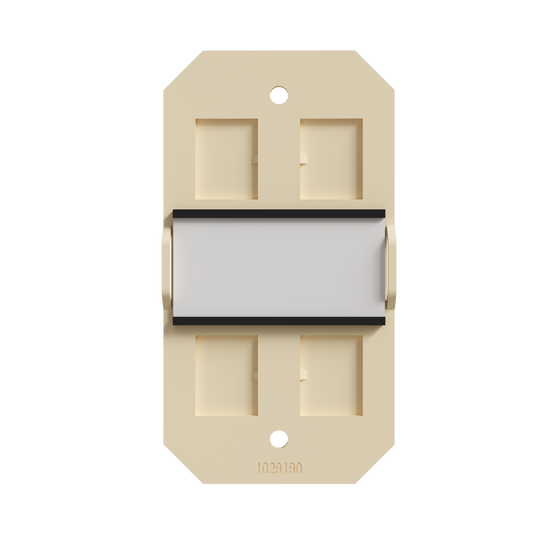 1-Gang Labeled Data Plate | Poke-Thru Devices | Wire and Cable Management