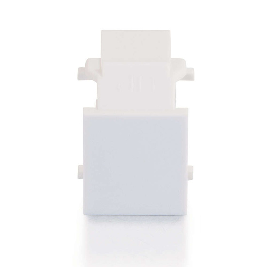Snap-In Blank Keystone Insert Module - White | Keystone Jacks and ...