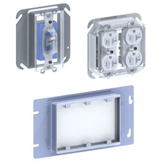 1 GANG DECORA DEVICE COVER W/SCREWS - BOX OF 50 [FP003425] | Wall Box ...