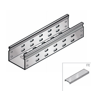 VT100/300GC - Ventilated Trough Straight | Trough Trays | Cable Tray ...