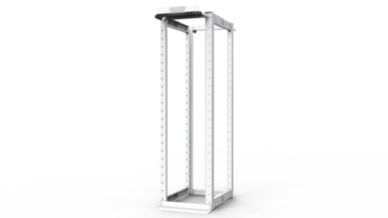 Mighty Mo 20 Dual Adjustable Base 4-Post Rack, 45 RU (7 FT), Adjustable ...