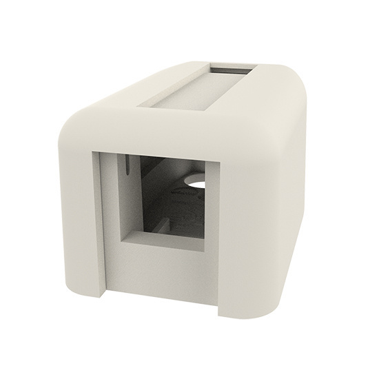 Keystone Plastic Surface Mount Box - Single Port - Fog White ...