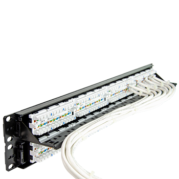 Cat 6A 48 Port Rack Mount Patch Panel | Patch Panels | Data ...