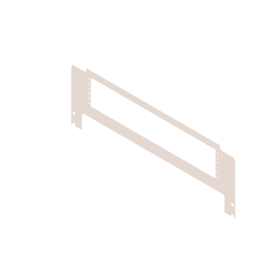 MM20 Cable Runway Mounting Bracket - 6 in H for the rear of MM20 4-Post ...