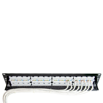 Cat 6A 48 Port Rack Mount Patch Panel | Patch Panels | Data ...
