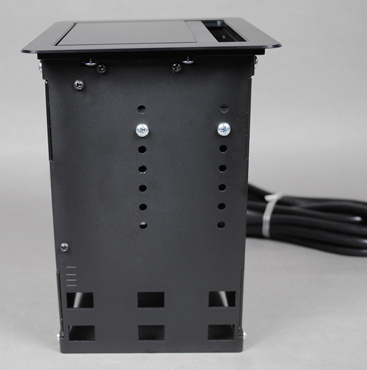 InteGreat™ All Power Table Box, Cord Ended, Aluminum | Table Boxes and ...