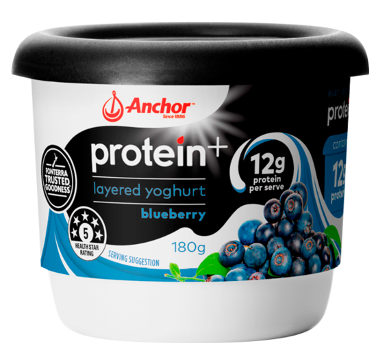 Anchor Protein+ Blueberry Yoghurt