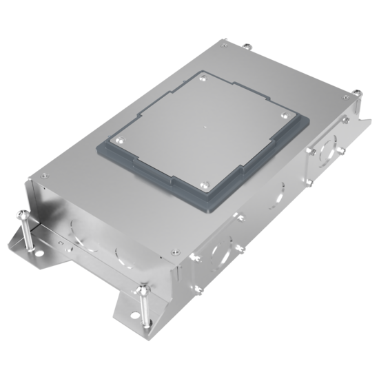 RFBA 2-Gang Floor Box | Concrete Floor Boxes | Floor Boxes | Wire and ...