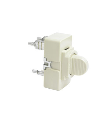 Momentary Contact Switch, Ivory | Low voltage switching components ...