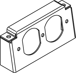 RFB4 Series Internal Duplex Bracket | Concrete Floor Boxes | Floor ...