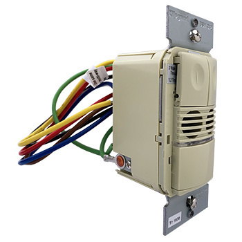 Dual Tech Wall Switch Occupancy Sensor, 120/277V, Ivory | Wall Switch ...