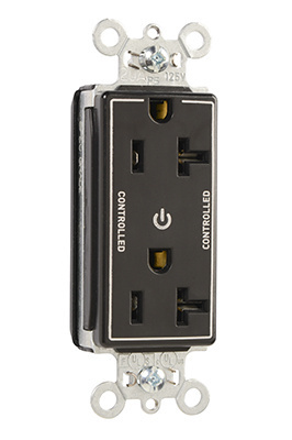 PlugTail® Heavy Duty Spec Grade Plug Load Controllable Receptacle, 20A ...